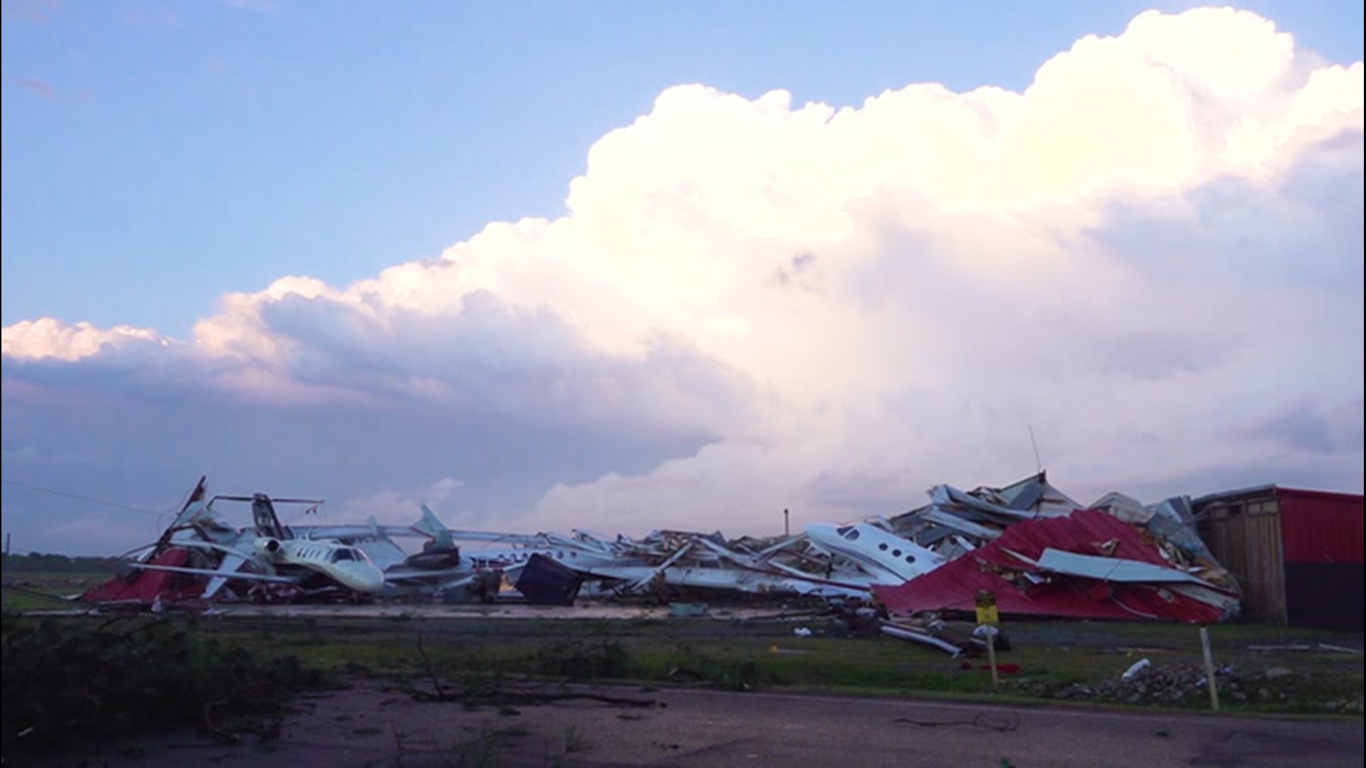 Private jets damaged in storms | newscentermaine.com