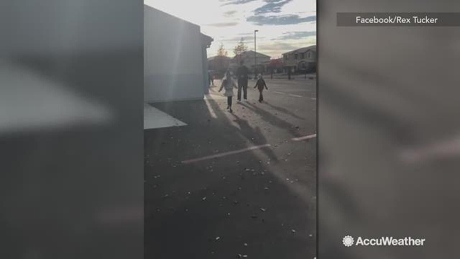 Daughter in tears as firefighter dad surprises her at school ...