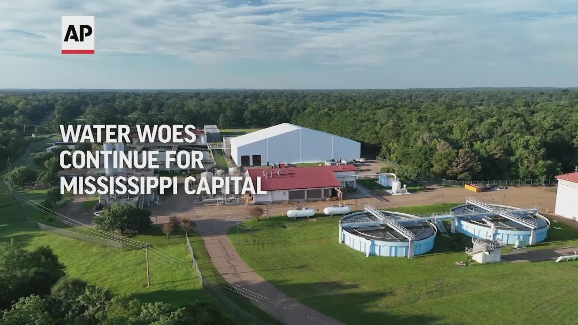 Jackson, Mississippi water crisis: Some water pressure returns ...