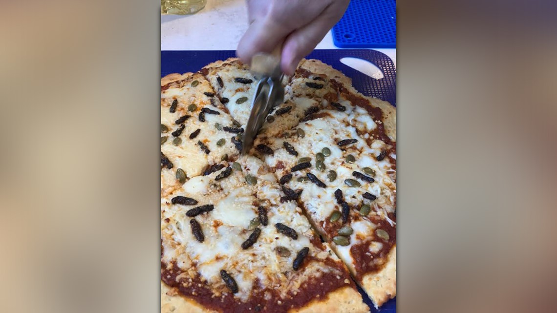 Cricket pizza? It’s a delicious meal for this woman who eats insects ...