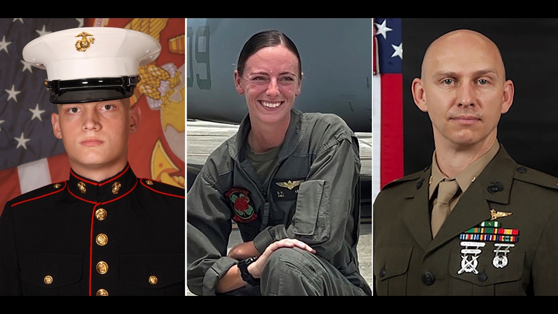 Bodies of 3 Marines recovered from crash on Australian island ...
