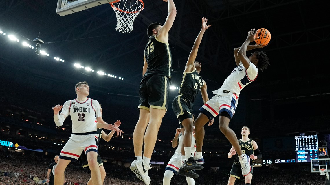 UConn beats Purdue to win back-to-back championships | newscentermaine.com