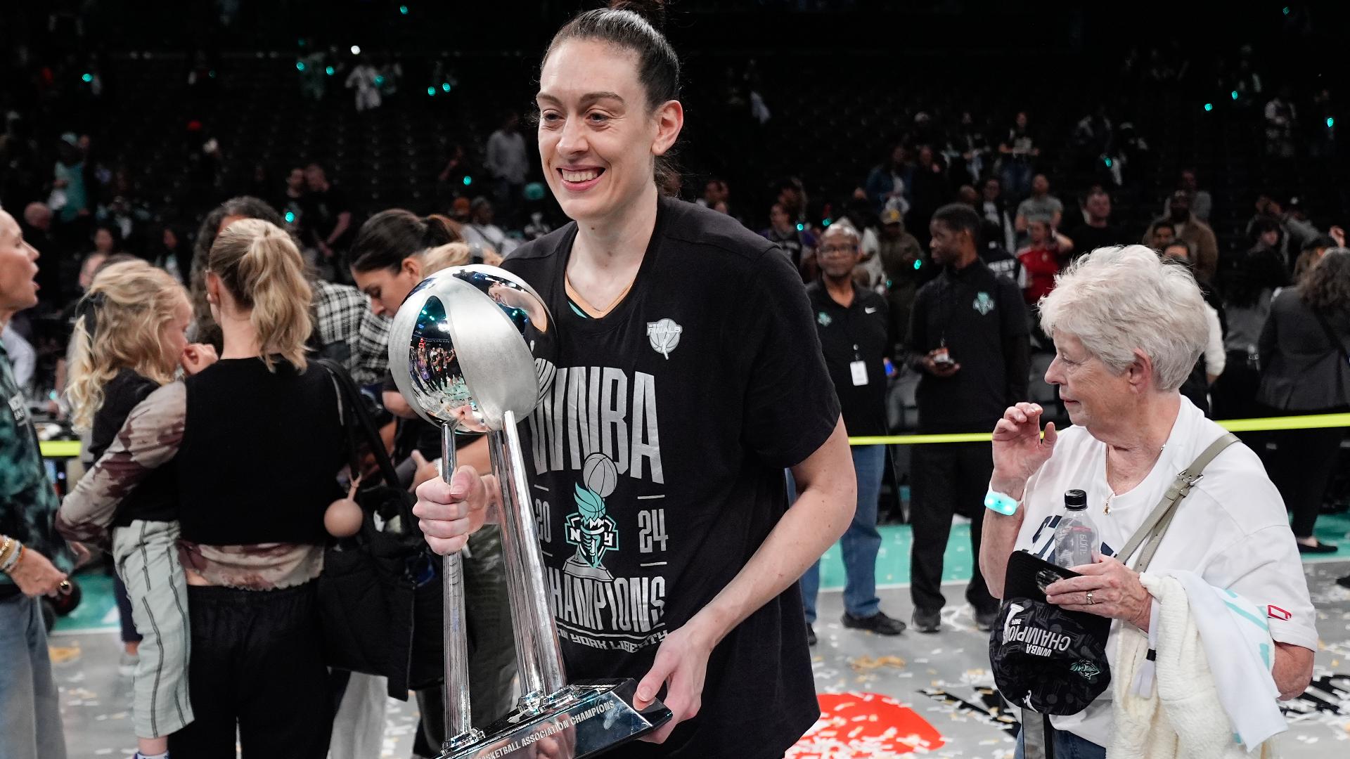 New York Liberty takes first WNBA championship | newscentermaine.com