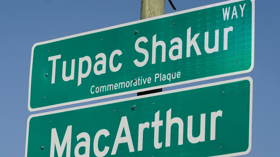 Tupac Shakur honored with Oakland street named after him ...