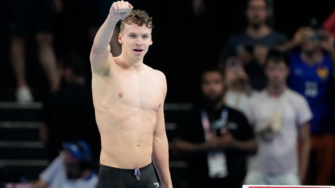 Léon Marchand wins two gold medals in one day | newscentermaine.com