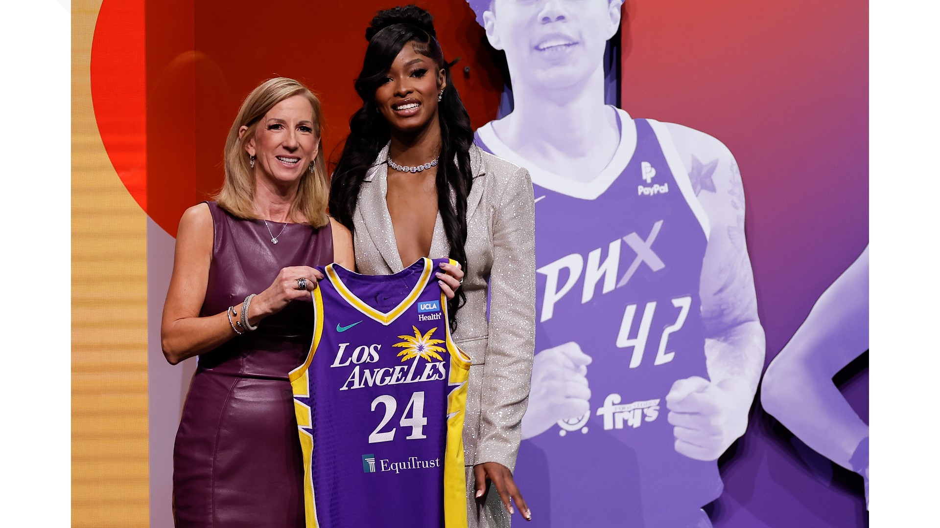WNBA picks show off their style at draft | newscentermaine.com
