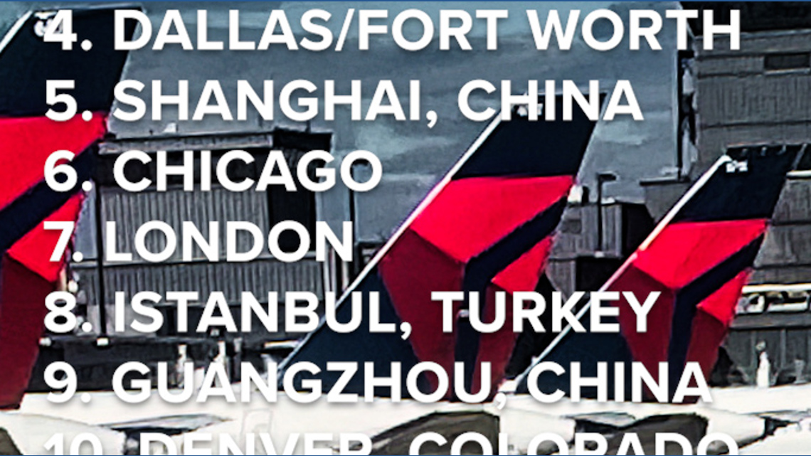 Here are the world's top 10 busiest airports and a few are in the ...