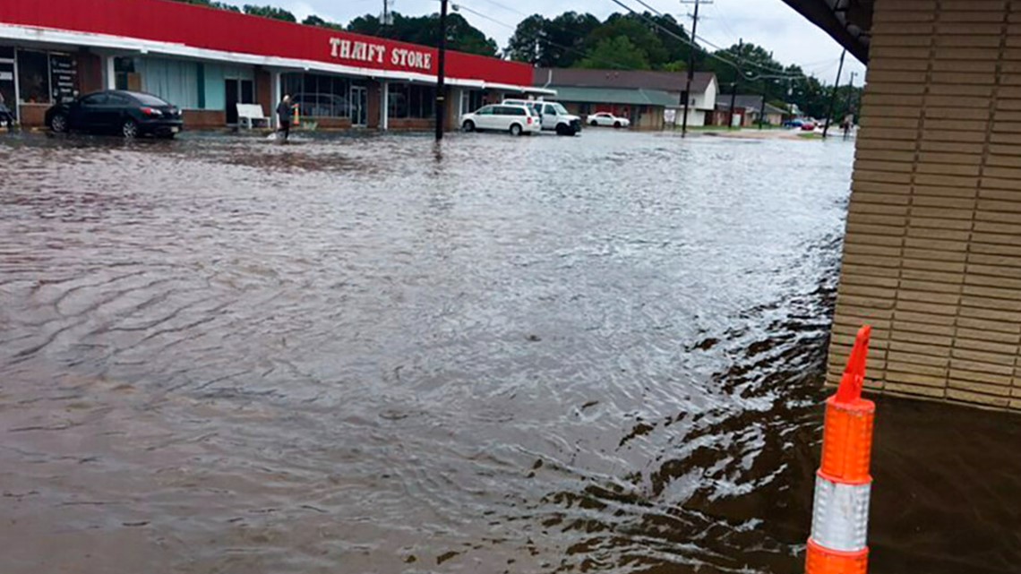 Heavy rain brings flooding across the Deep South | newscentermaine.com