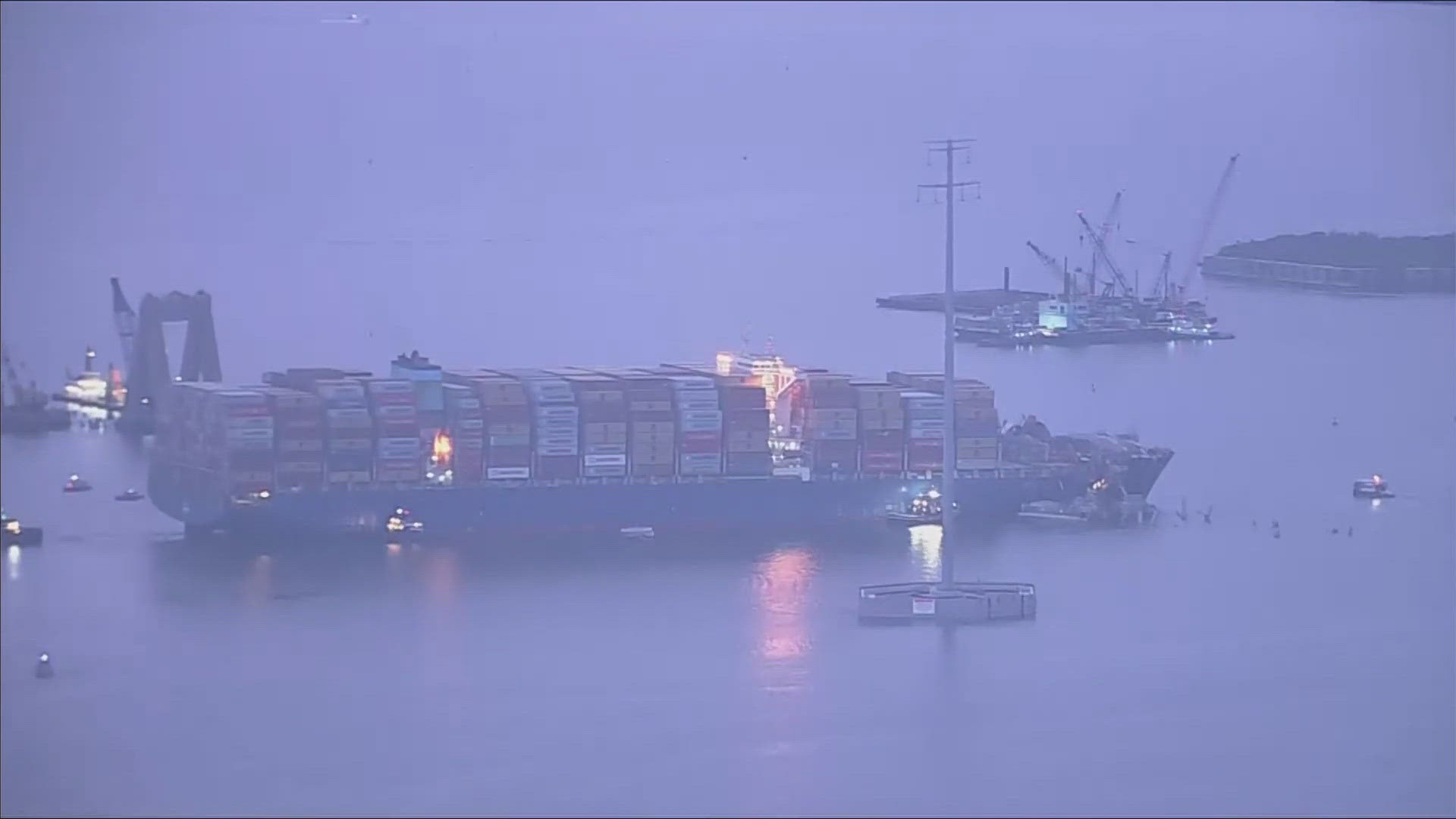 Dali returns to port after Baltimore bridge collapse | newscentermaine.com
