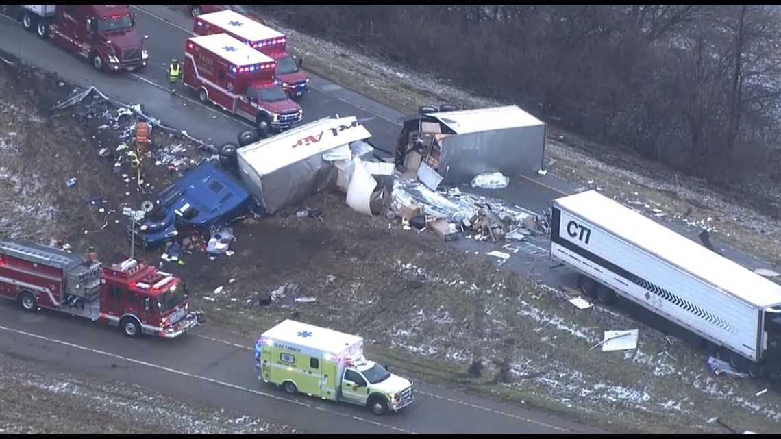 Illinois traffic: Semi-truck crash on I-70 ramp to I-55 | newscentermaine.com