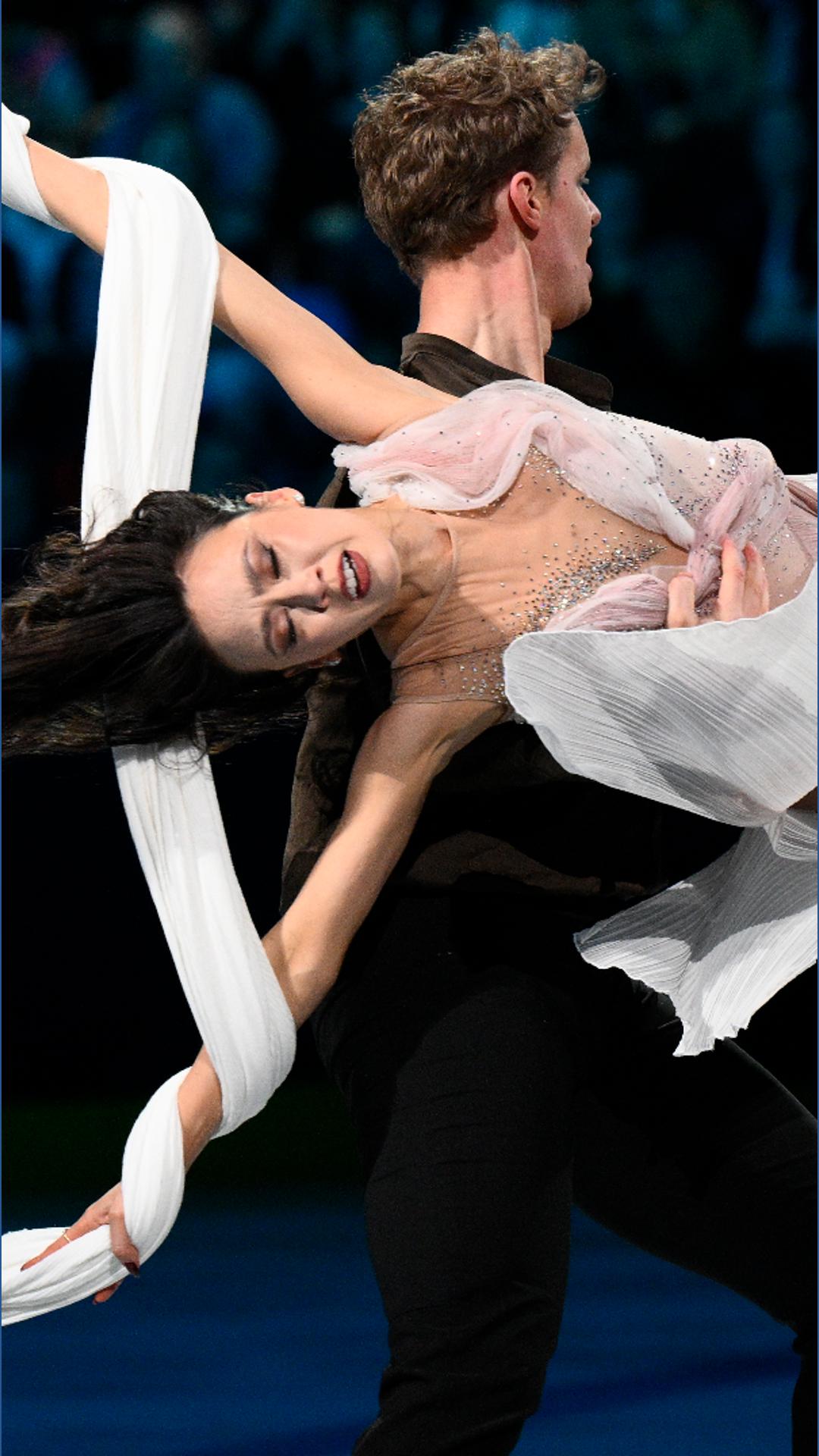 Madison Chock & Evan Bates Chase Ice Dance Gold at Milan Cortina ...