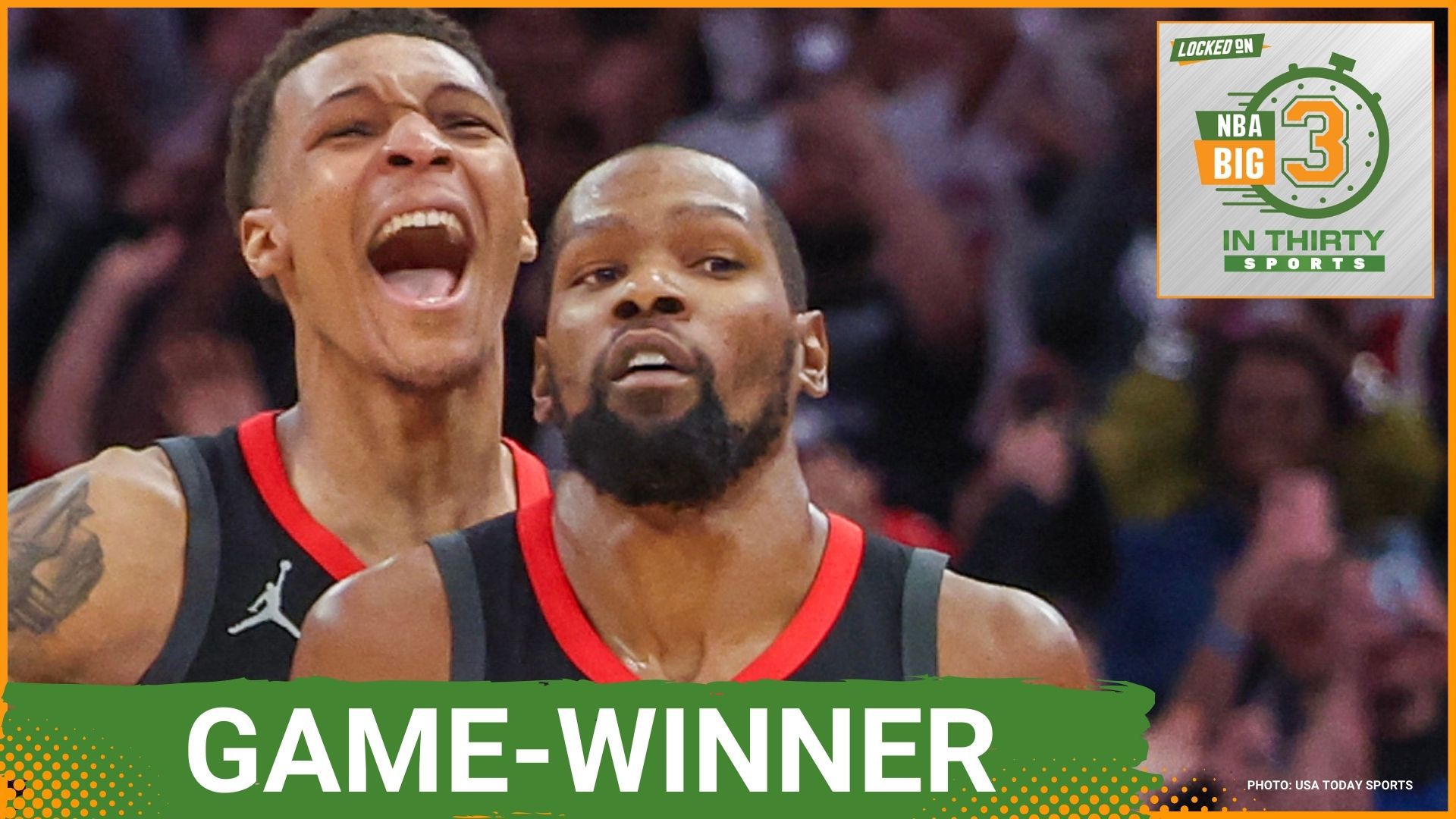 Kevin Durant Hits GAME-WINNER Against Suns | The Big 3 in 30 NBA ...