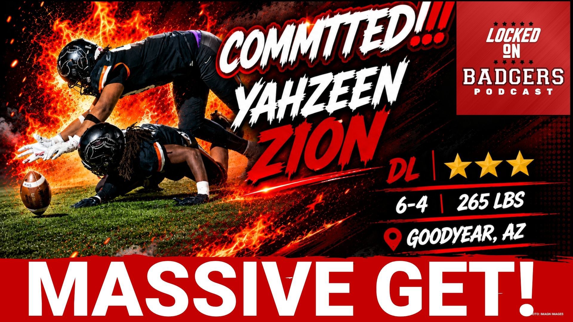 BOOM: Wisconsin Badgers LAND Yahzeen Zion Over LSU, USC, Penn State ...