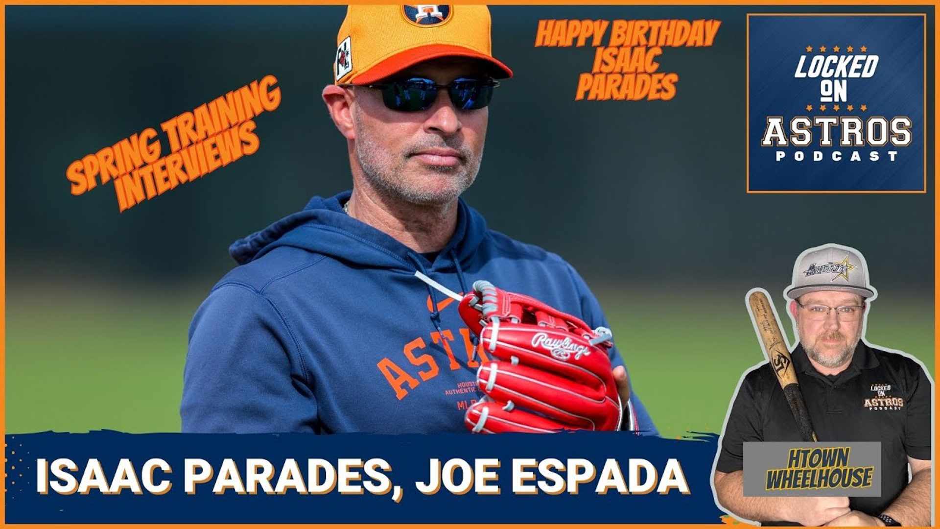 Astros Spring Training, Isaac Parades and Joe Espada Speak ...