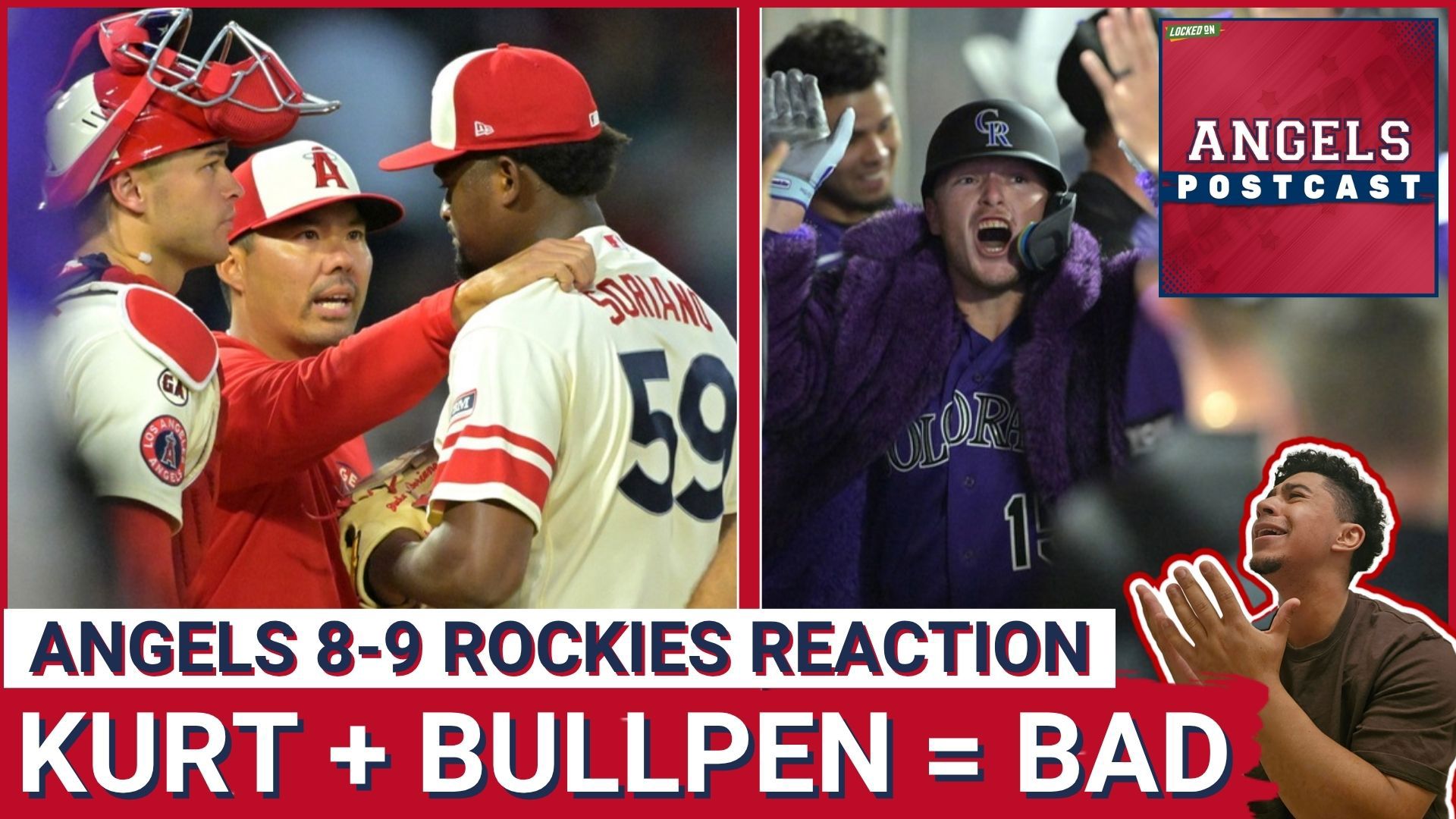 ANGELS POSTCAST: Jose Fermin, Bullpen COLLAPSE after SHAKY Jose Soriano ...