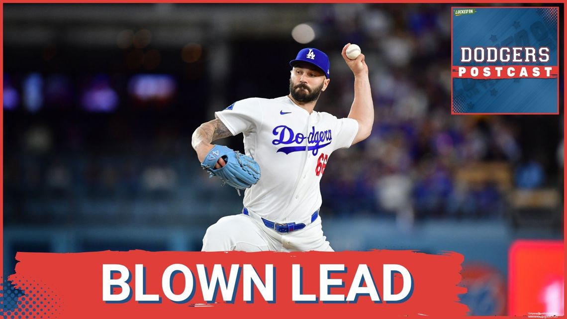 DODGERS POSTCAST: Dodgers let this one slip through their fingers as ...