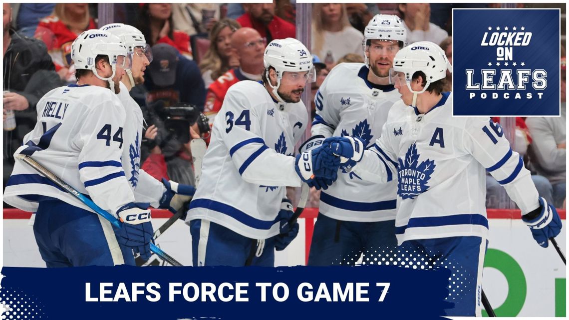 Leafs force Game 7 after Matthews breaks through & Woll steps up ...