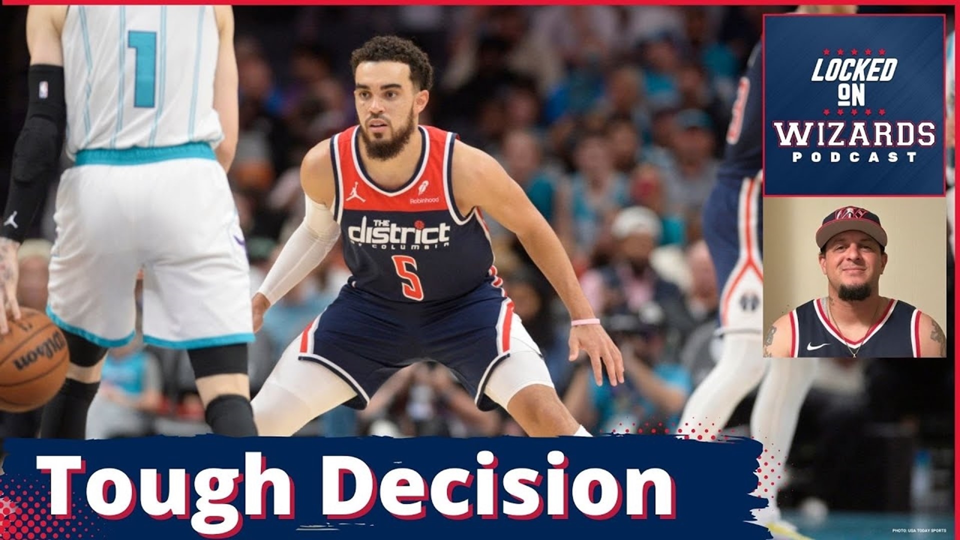 The Wizards are going to have to choose between Tyus and JP. Who's you ...