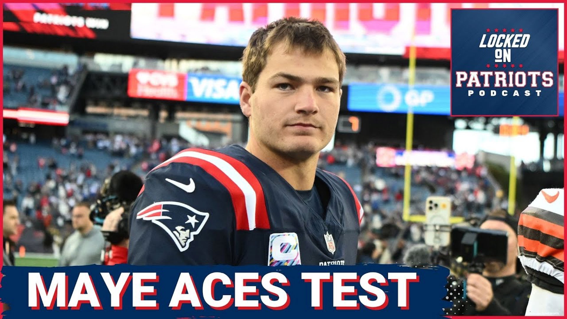 DOMINANCE: Drake Maye’s Patriots CRUSH Browns, Win 32-13 ...