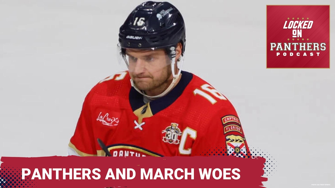 It's March and the Panthers had hit a skid + Sam Bennett and the Cats ...