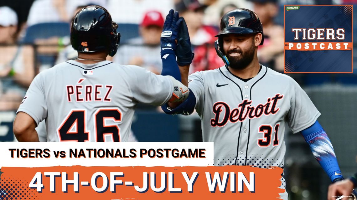 TIGERS POSTCAST: INDEPENDENCE DAY WIN! Detroit Tigers BEAT Cleveland ...
