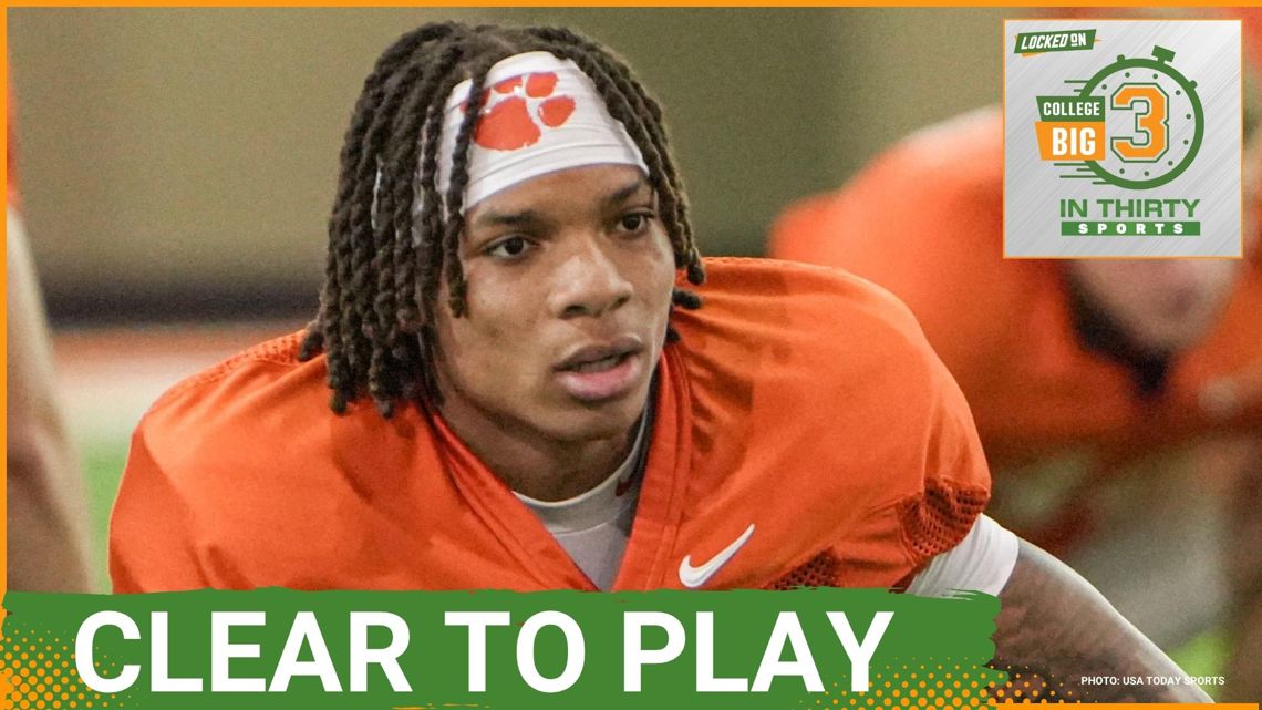 Clemson WR Tristan Smith Gets INJUNCTION TO PLAY Next Season | The Big ...
