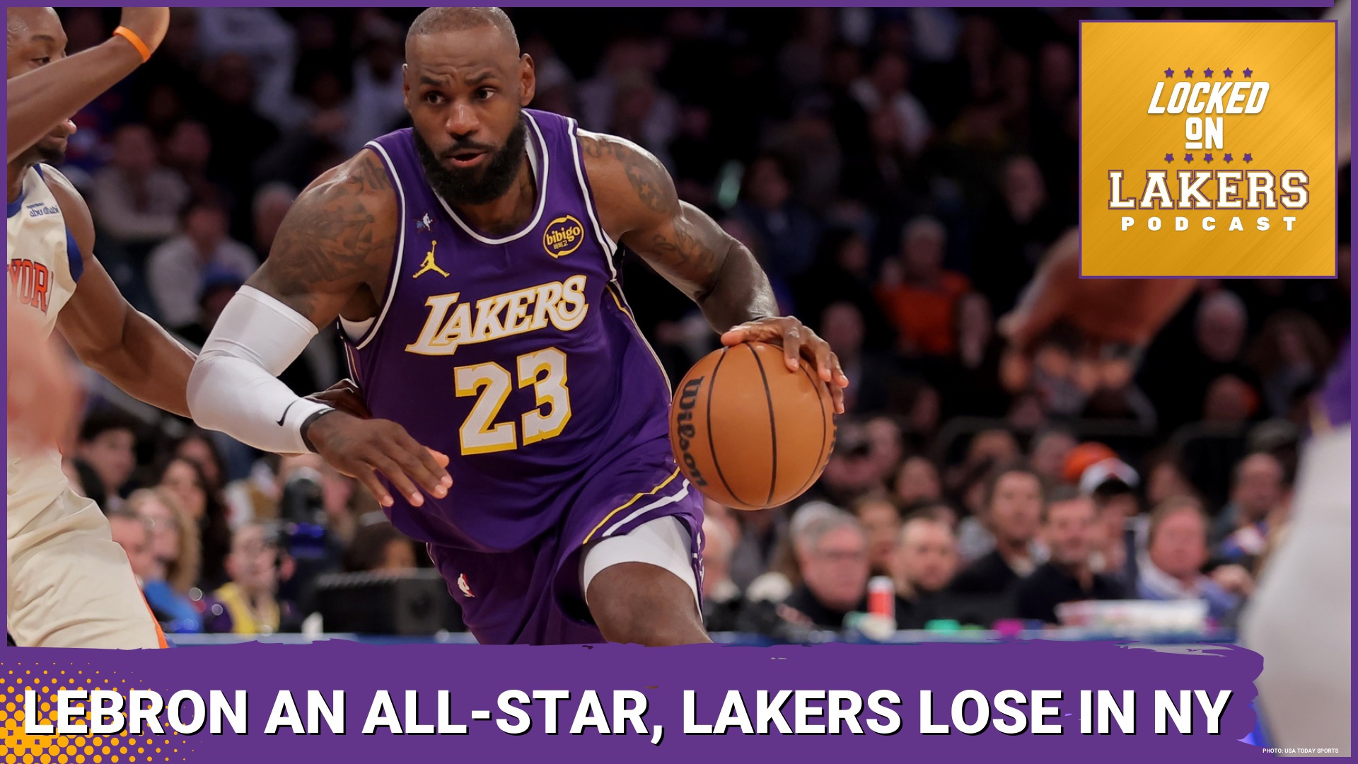 Luka Drops 30, LeBron 22 but Lakers Lose in New York... James Named to ...