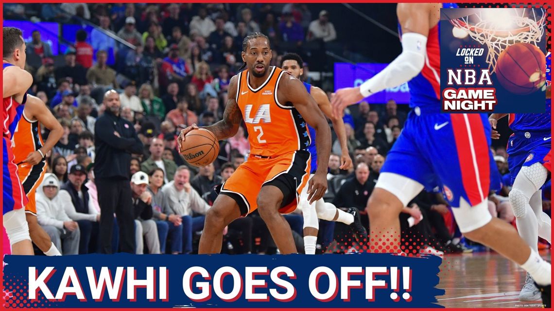 Kawhi Leonard GOES OFF For CAREER-HIGH 55! | Lakers SNAP Losing Streak ...