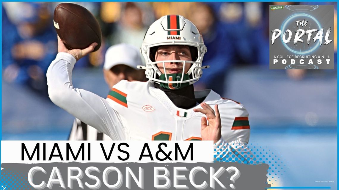 EDGE: Carson Beck’s Impact Will SECURE Miami WIN Over Texas A&M ...