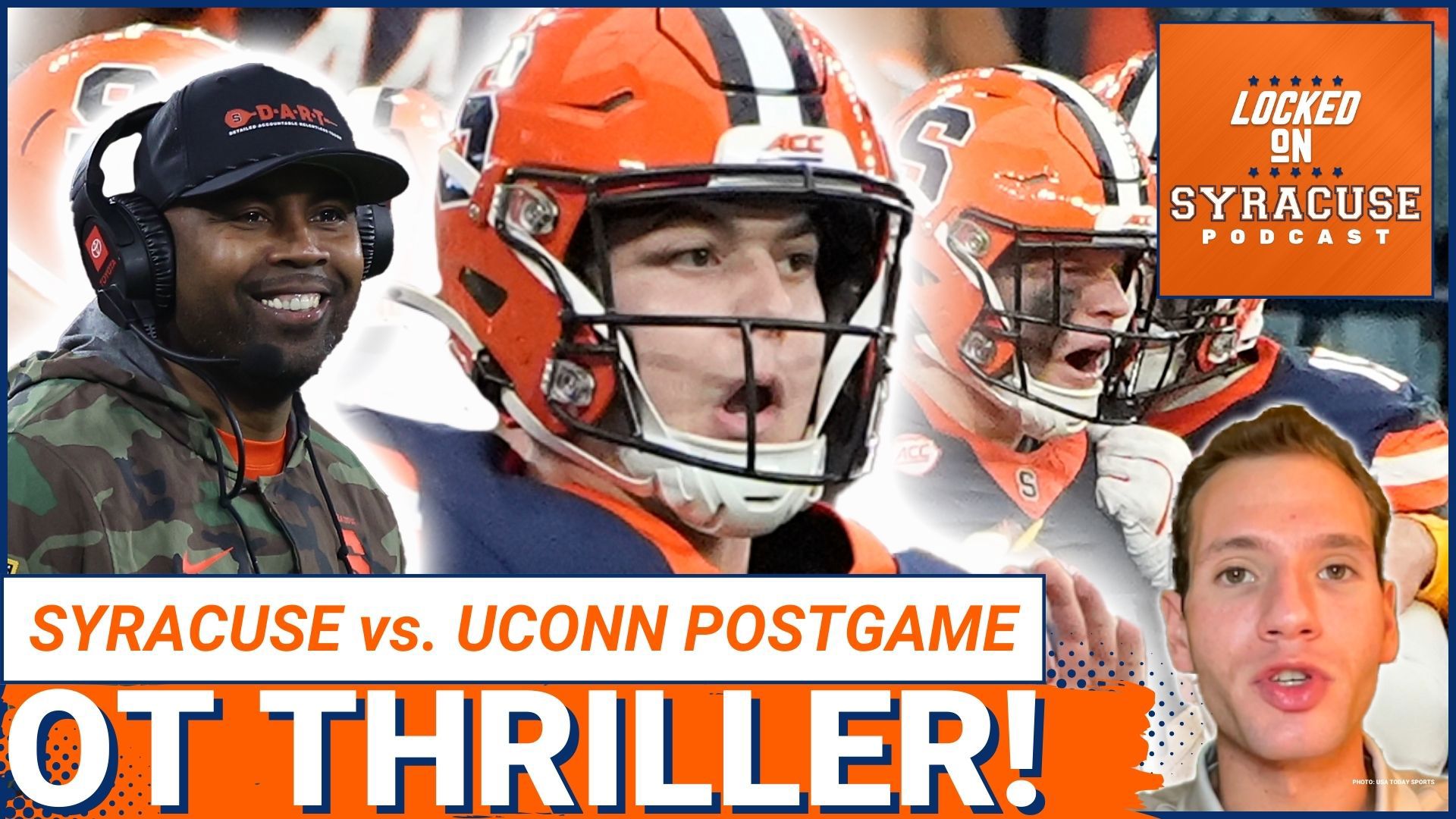REACTION: Syracuse Football's THRILLING COMEBACK vs. UConn Huskies ...