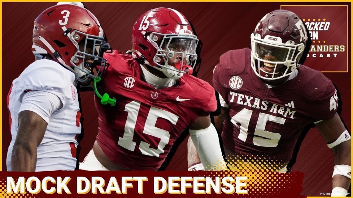 Washington Commanders Mock Draft Monday Defensive Edition Featuring ...