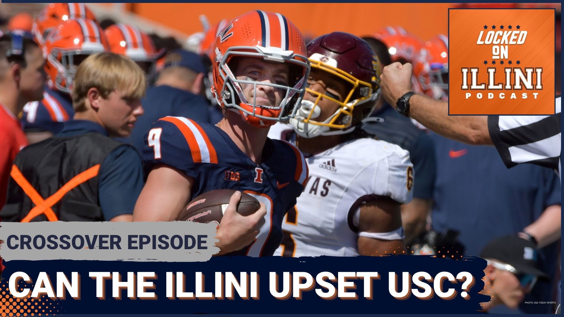 CROSSOVER: Illinois vs USC Homecoming!, Can the Illini Bounce Back ...
