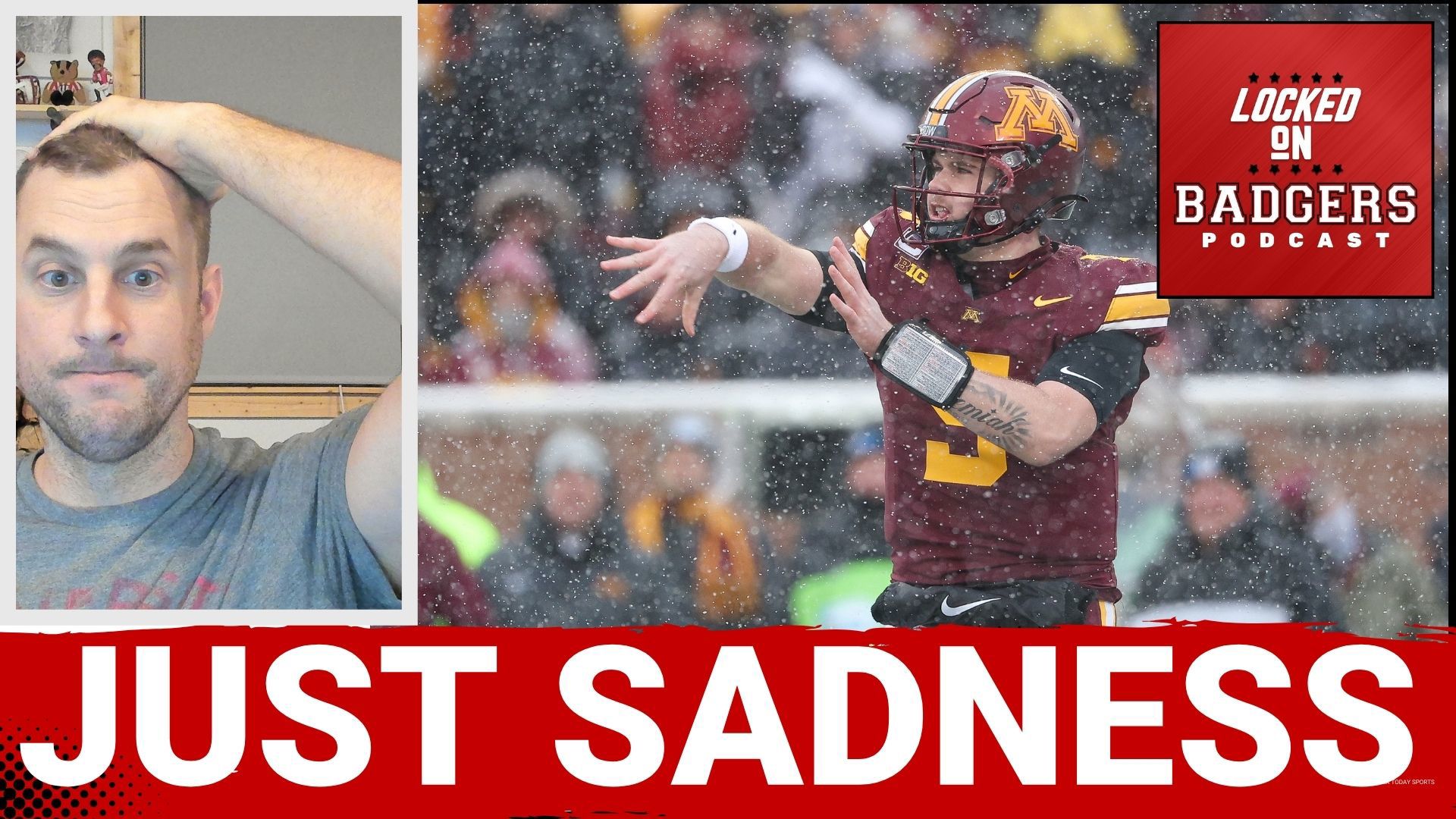 LIVE REACTION! Wisconsin Badgers and Minnesota Gophers BATTLE FOR THE ...