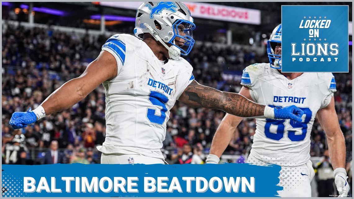 MNF BULLY BALL: Detroit Lions 38 Baltimore Ravens 30 | newscentermaine.com