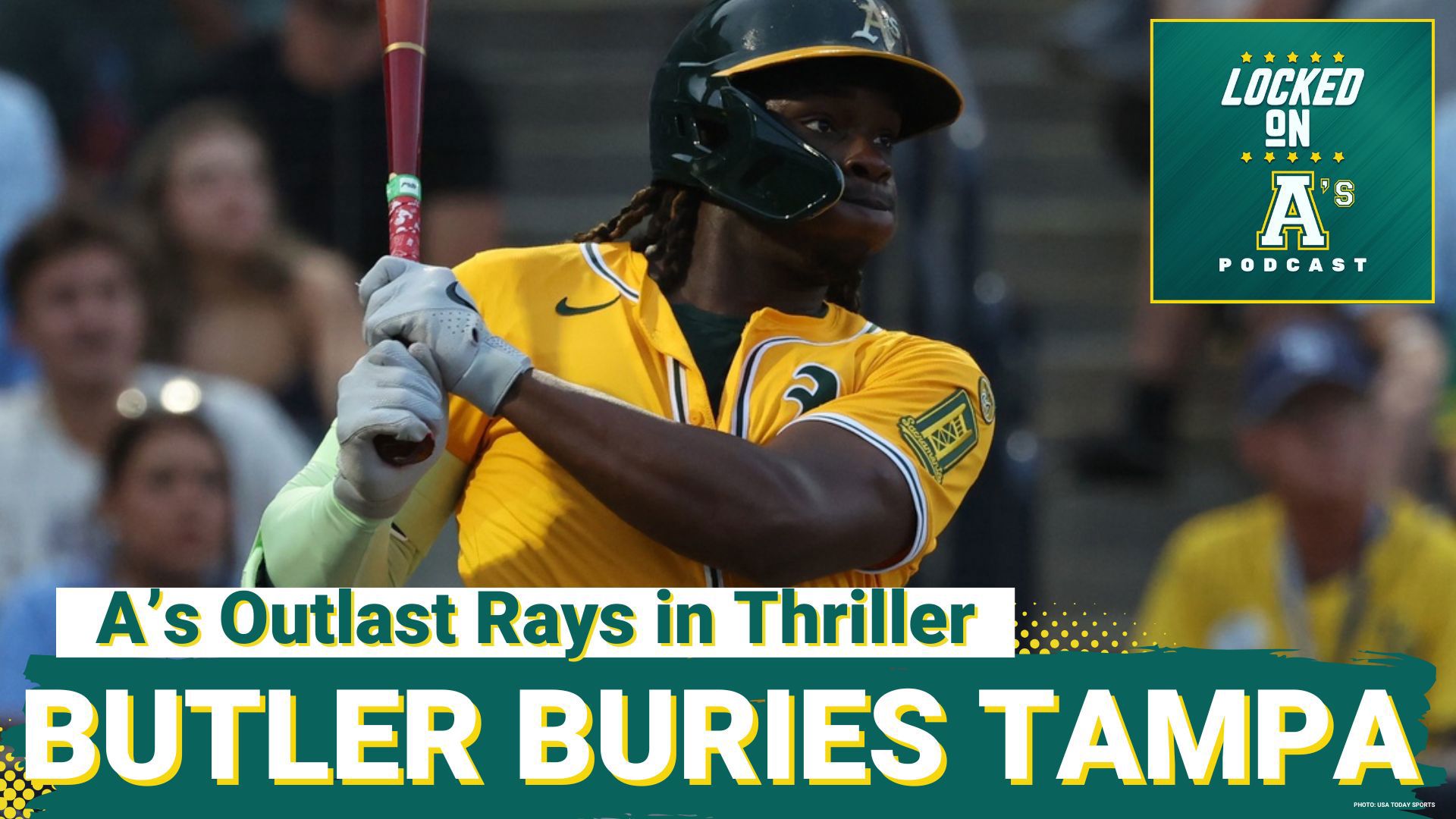 BUTLER BURIES TAMPA: A’s Outlast Rays in Thriller | newscentermaine.com