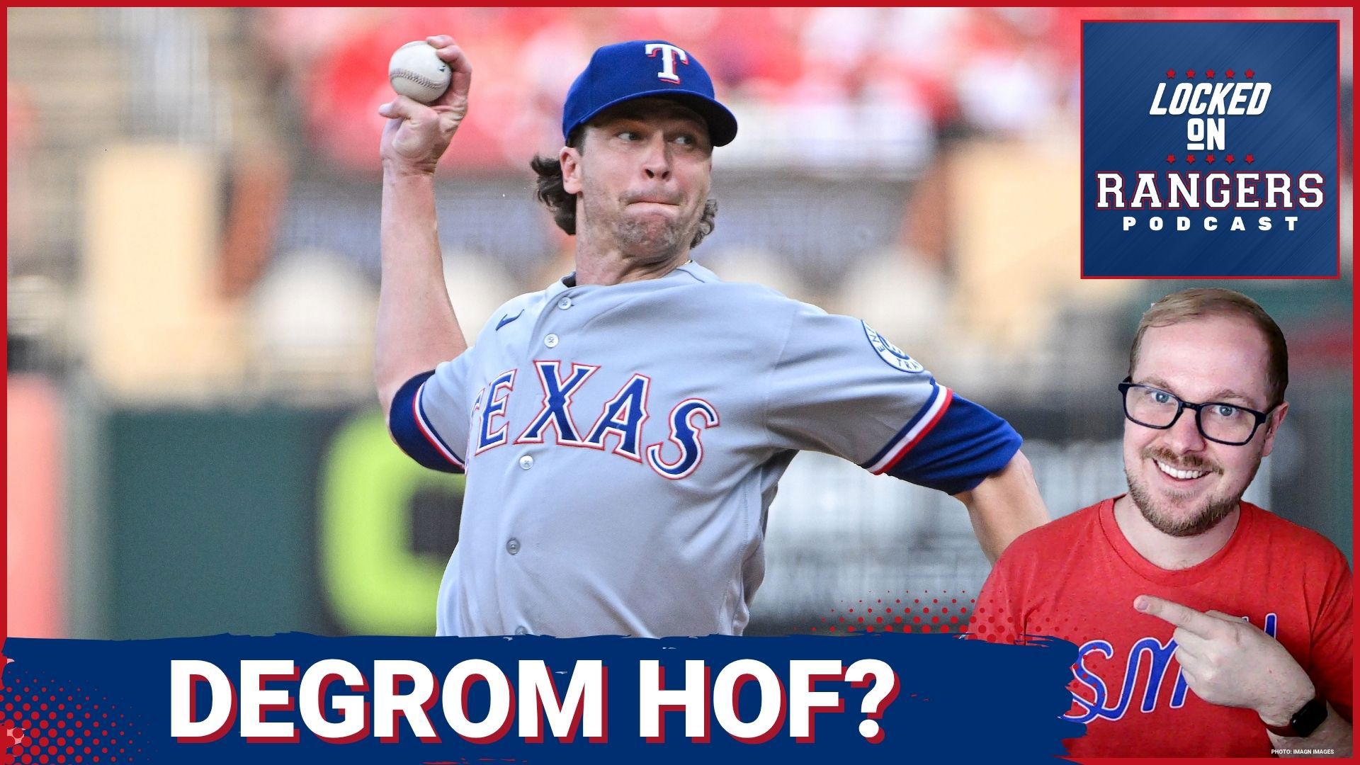 Jacob deGrom gets win No. 100 as Rangers sign Jarred Kelenic to Minor ...