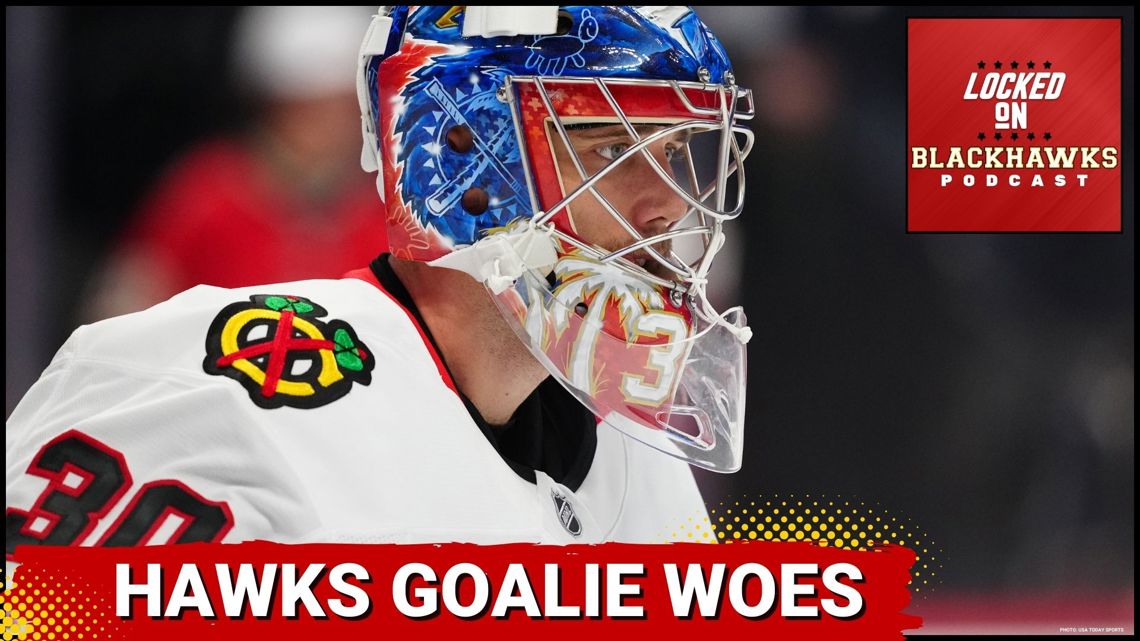 Chicago Blackhawks Recent Goaltending Struggles | Taige Harding Signs ...