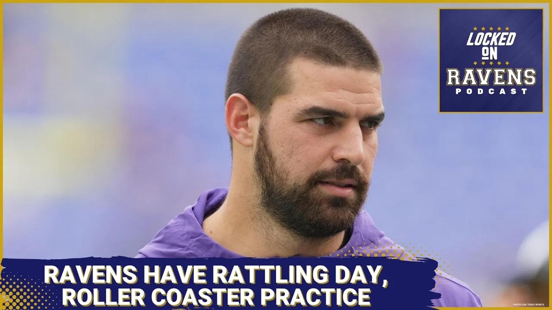 Baltimore Ravens have rattling roller coaster day of practice, stars ...