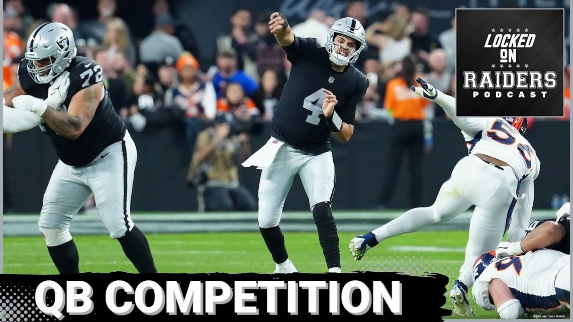 Who will get the nod to be the Las Vegas Raiders starting QB ...