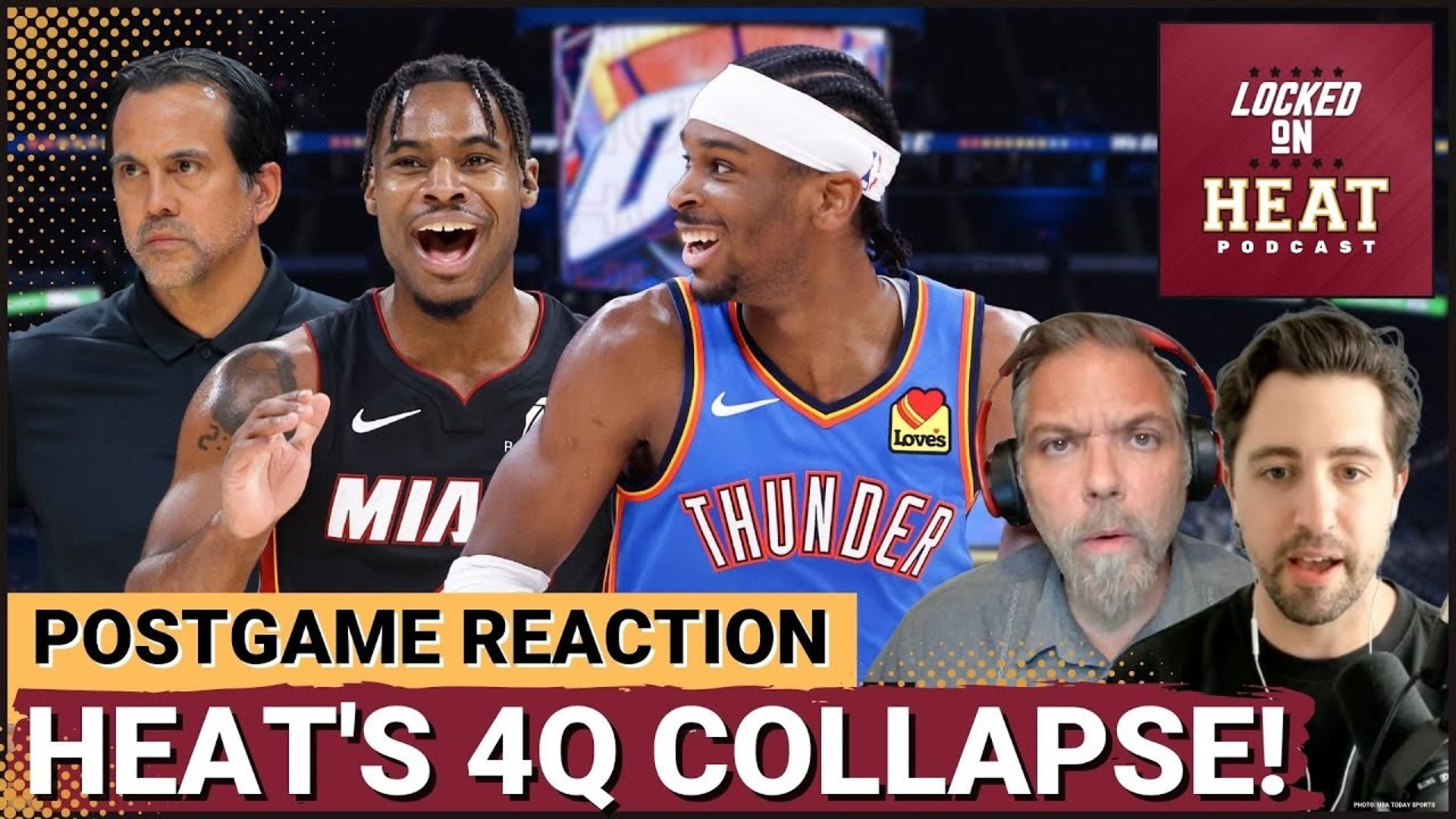 Miami Heat Collapse in 4Q vs Thunder: What Went Wrong? | Locked On Heat ...