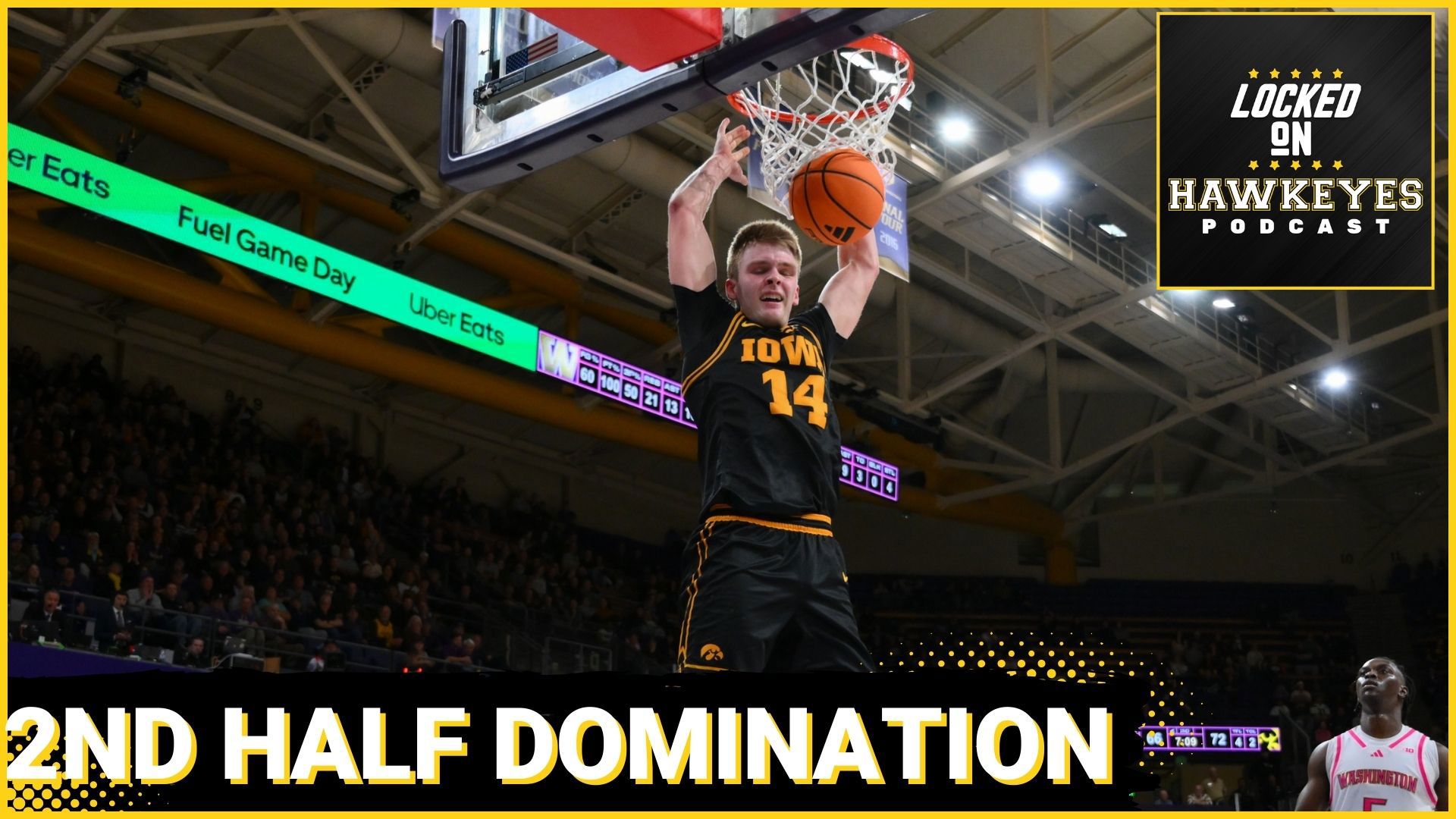 COMEBACK: Iowa Hawkeyes DOMINATE Washington in 2nd Half —Bennett Stirtz ...