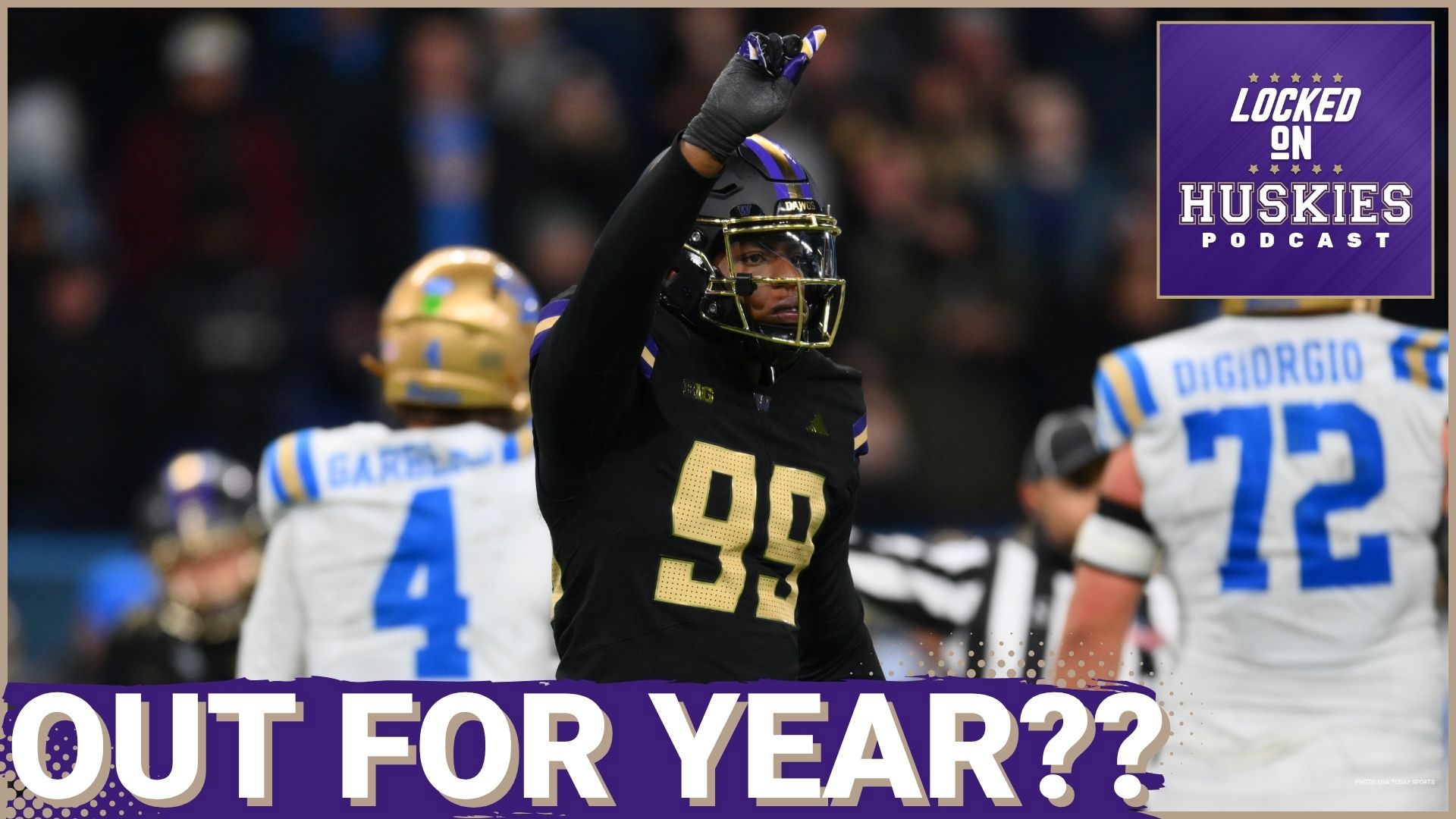 OLB Russell Davis II OUT For 2025 Season For Washington Huskies | Can ...