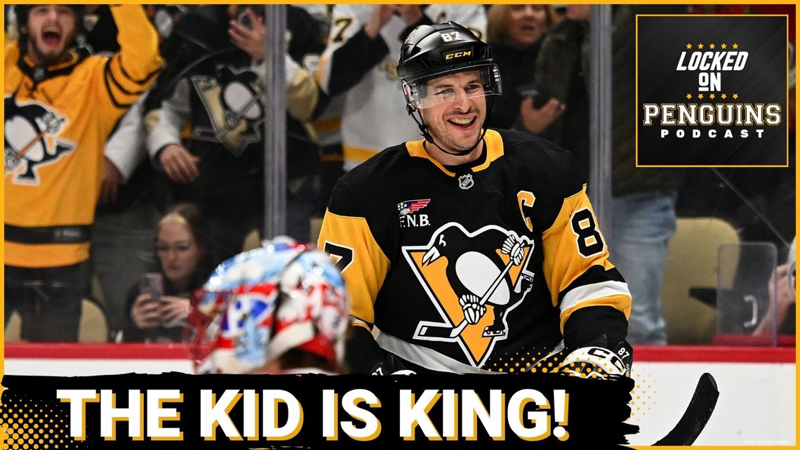 Sidney Crosby passes Mario Lemieux for the FRANCHISE LEAD in points ...
