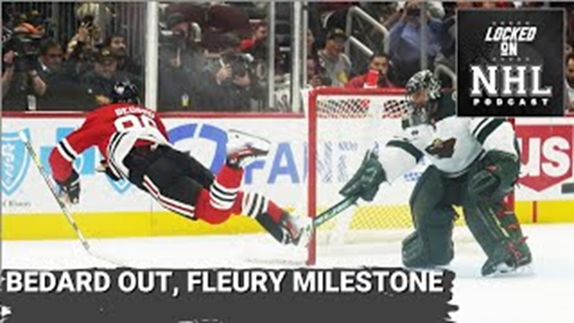 Connor Bedard Is Injured, Marc-Andre Fleury Hits a Major Milestone ...
