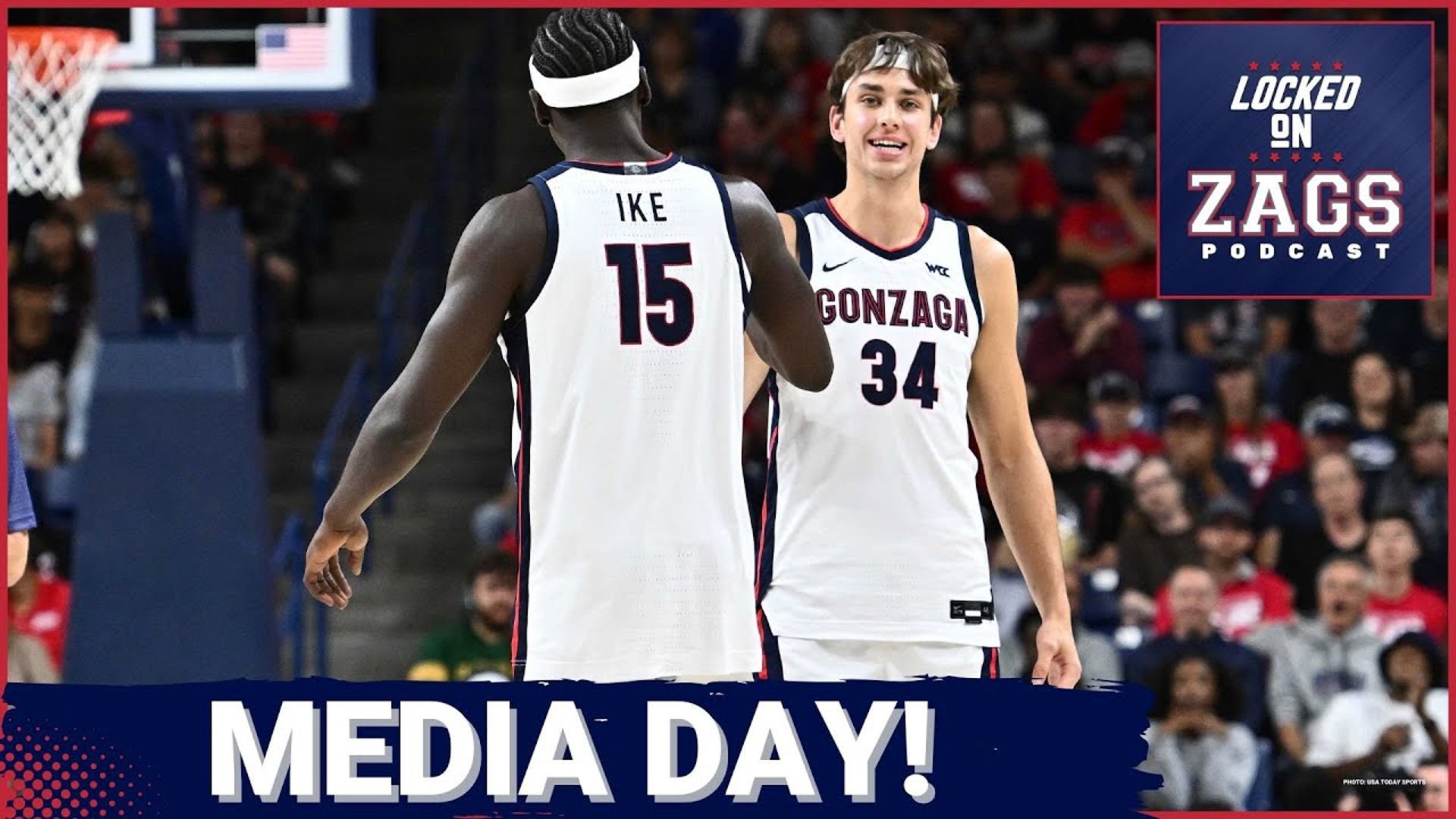 Graham Ike, Braden Huff, and Brian Michaelson preview Gonzaga ...