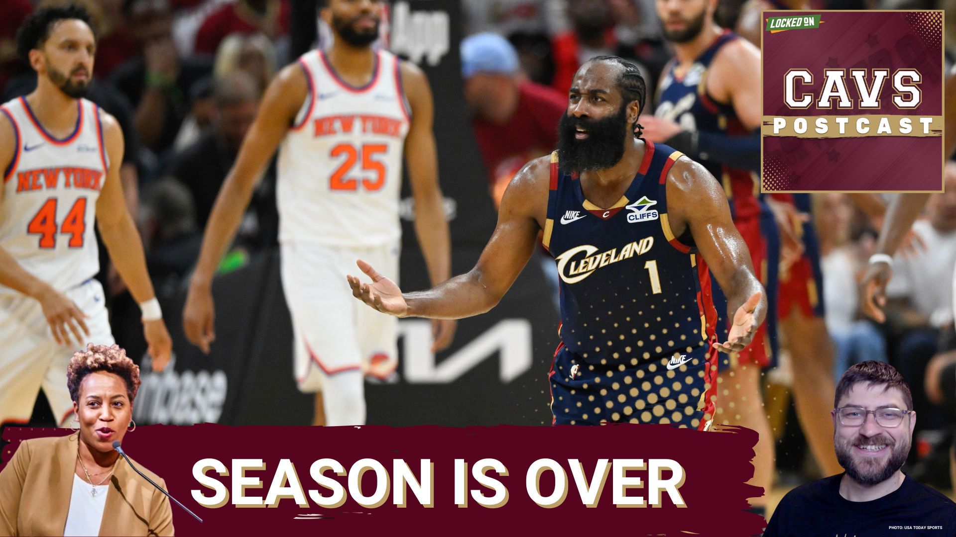 CAVS POSTCAST: New York Knicks OUTPLAY Cleveland Cavaliers in Every ...