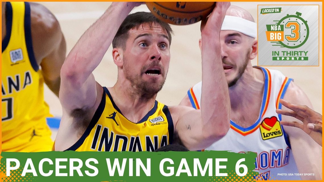 Pacers Force Game 7 With Blowout Win Over Thunder | The Big 3 in 30 NBA ...