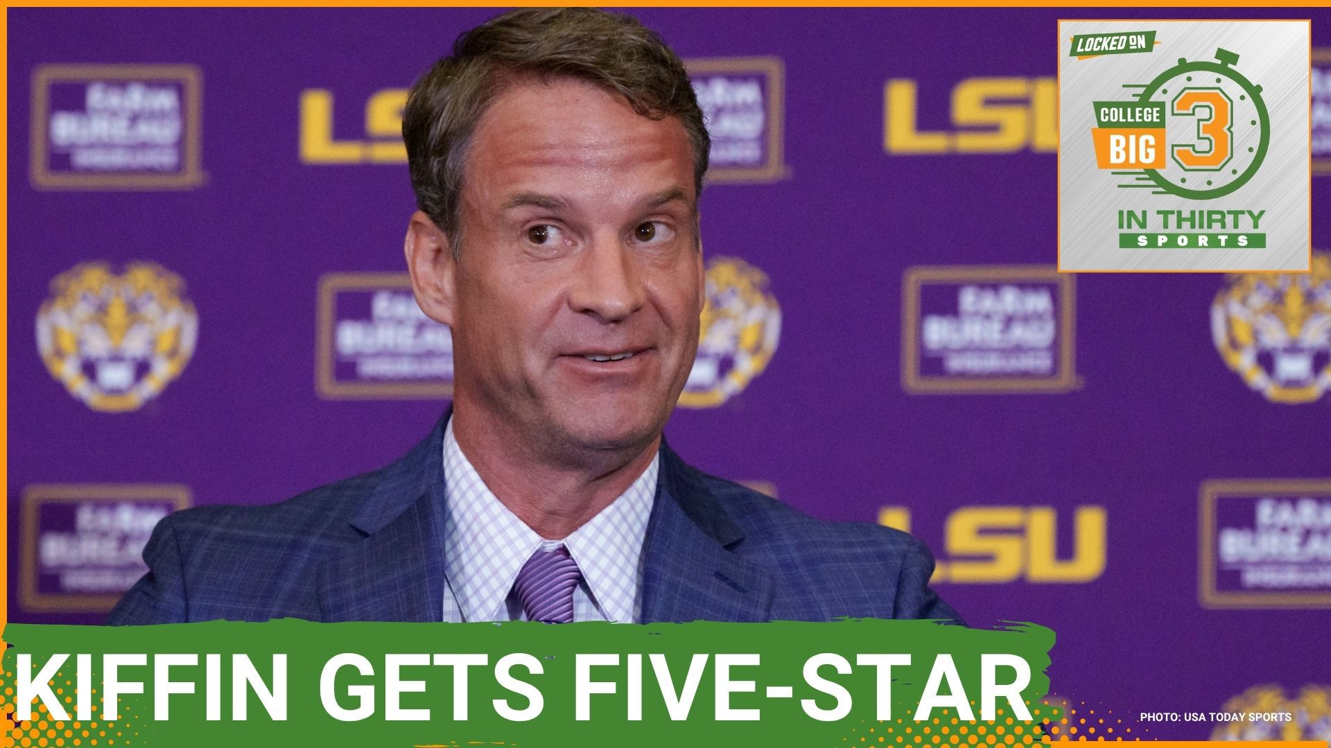 LSU Lands FIVE-STAR COMMIT In Edge-Rusher | The Big 3 in 30 College ...