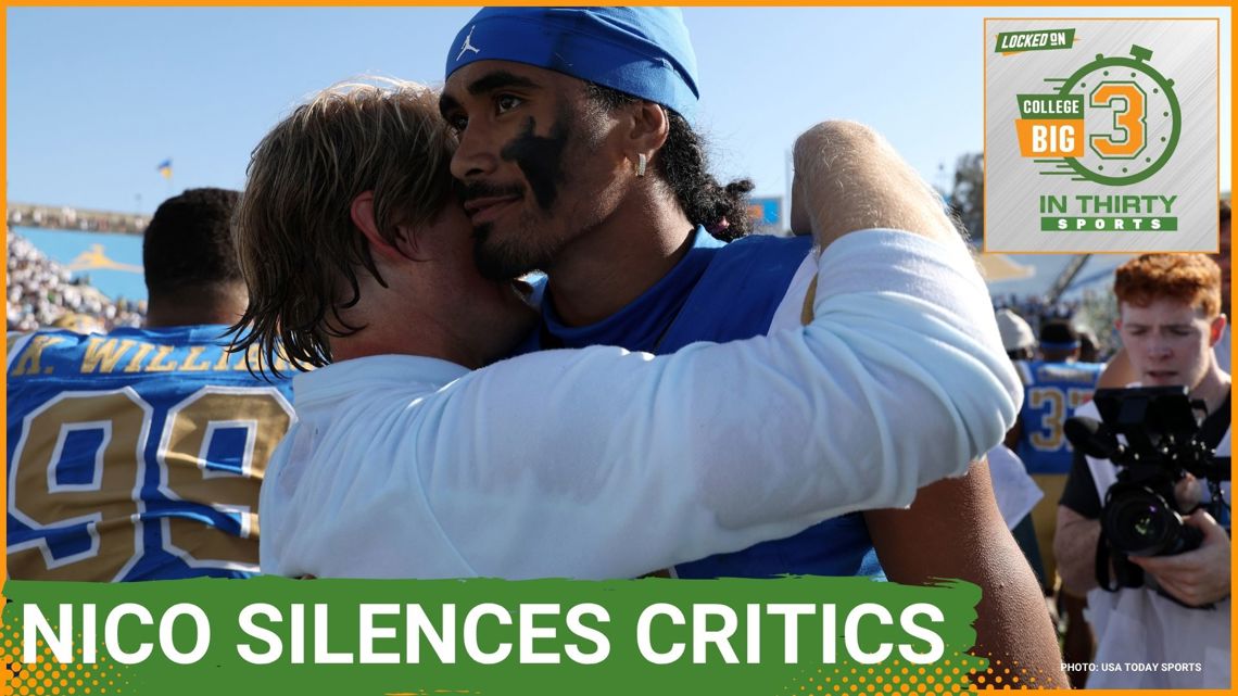 Nico Iamaleava leads MASSIVE UPSET against Penn State | The Big 3 in 30 ...