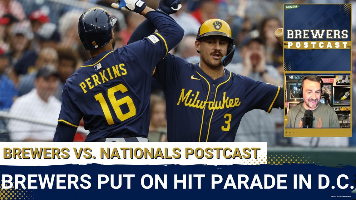 BREWERS POSTCAST: Brewers Put On Hit Parade in D.C. | Win 16-9 Over ...